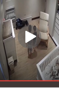 Heartwarming CCTV Video Captures Tender Moment Between Child and Mother ...